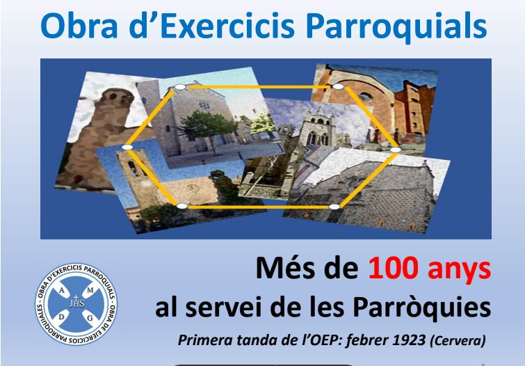 El nostre servei a parròquies - Obra d'Exercicis Parroquials